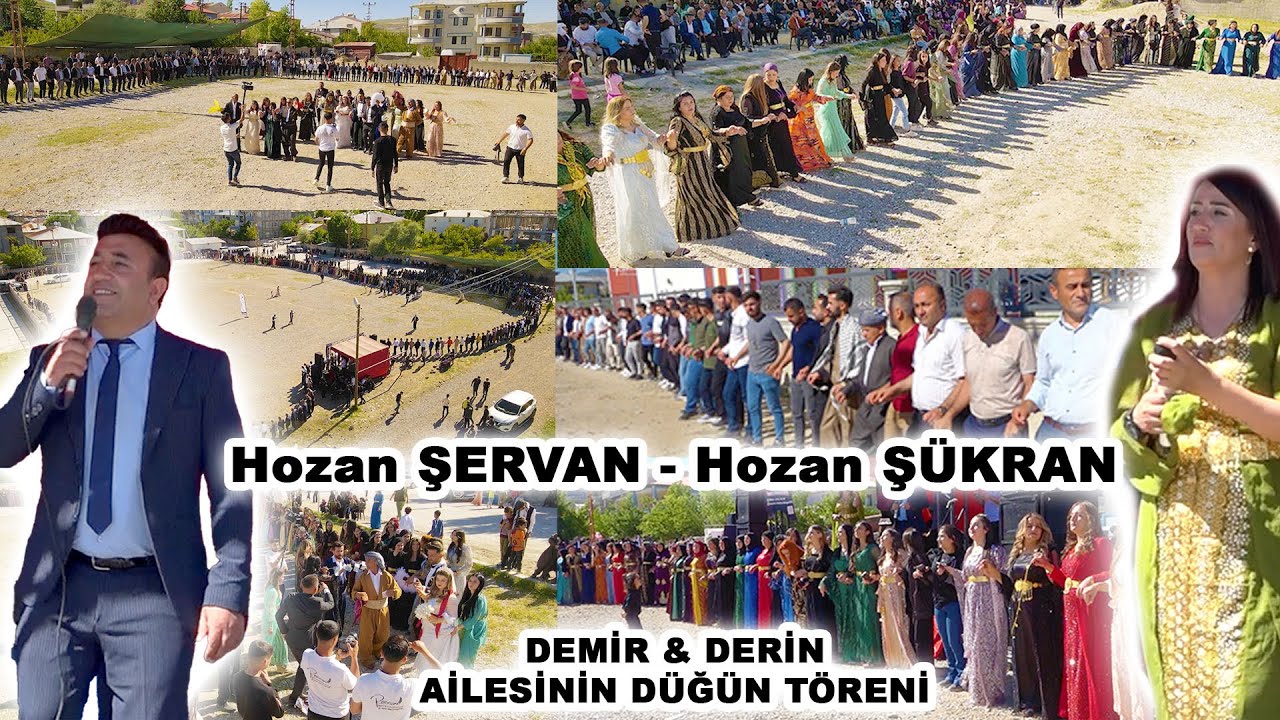 Demir & Derin Ailesinin Düğün Töreni ( ŞERVAN MÜZİK - Hozan ŞERVAN ...