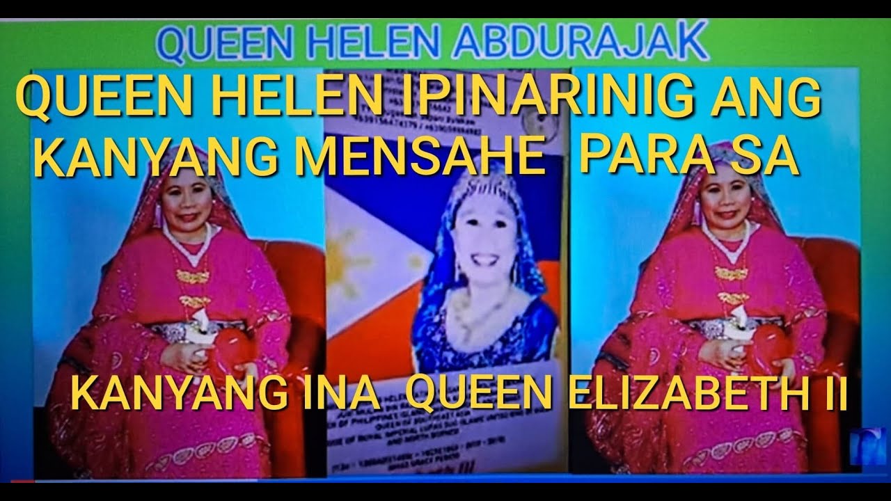 QUEEN HELEN IPINARINIG ANG KANYANG GINAWANG MENSAHE SA KANYANG INA ...
