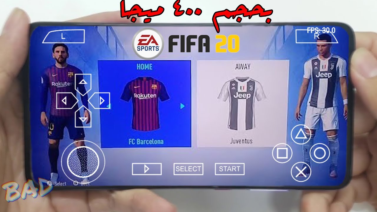 حصريا تحميل FIFA 20 LITE بحجم 400 ميجا علي الاندريود بدون انترنت PSP ...