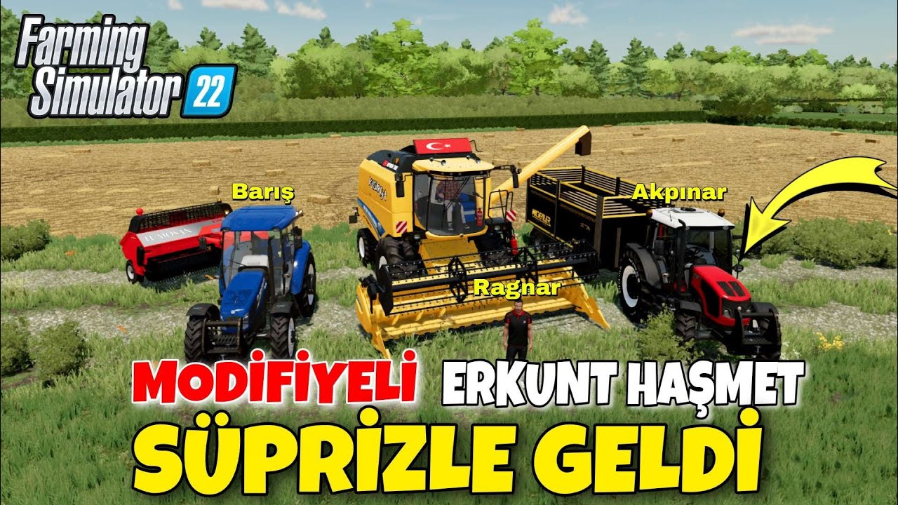 BEKLENEN MİSAFİRLER SONUNDA GELDİ!!! 🚜@55_ragnar @ragnarvebaris FS22 TRAKTÖR MOD - YouTube