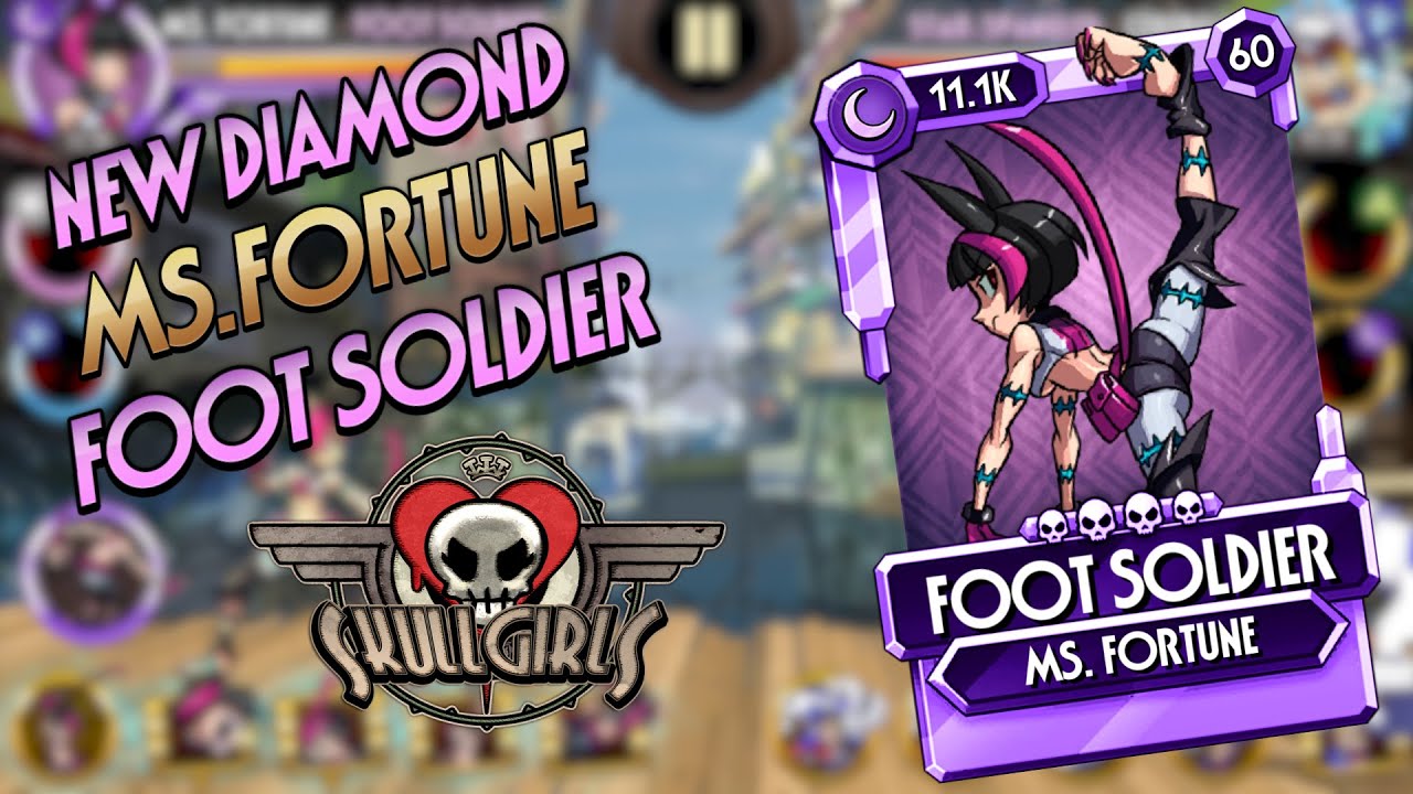 Fighter Trailer: Ms. Fortune - FOOT SOLDIER | Skullgirls Mobile - YouTube