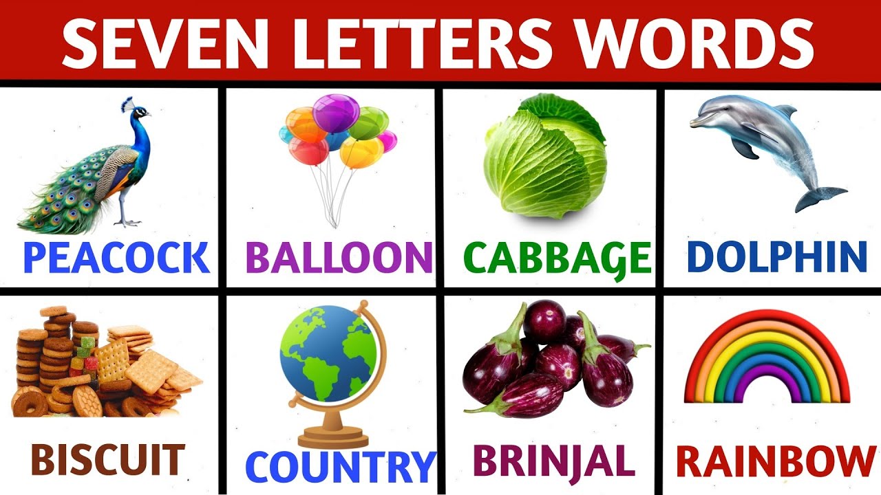 Seven Letter Words | 7 Letters words | Seven Letter Word In English ...
