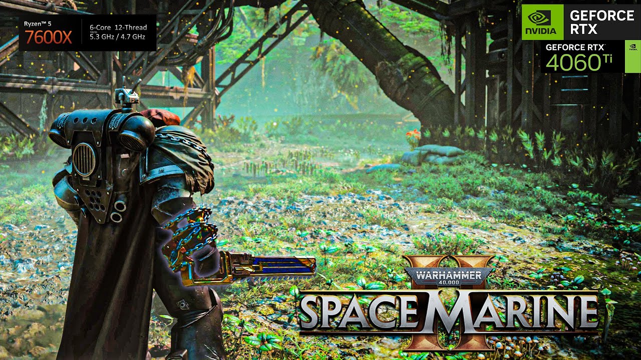 Warhammer 40,000: Space Marine 2 | RTX 4060TI | R5 7600X | 1080p ...