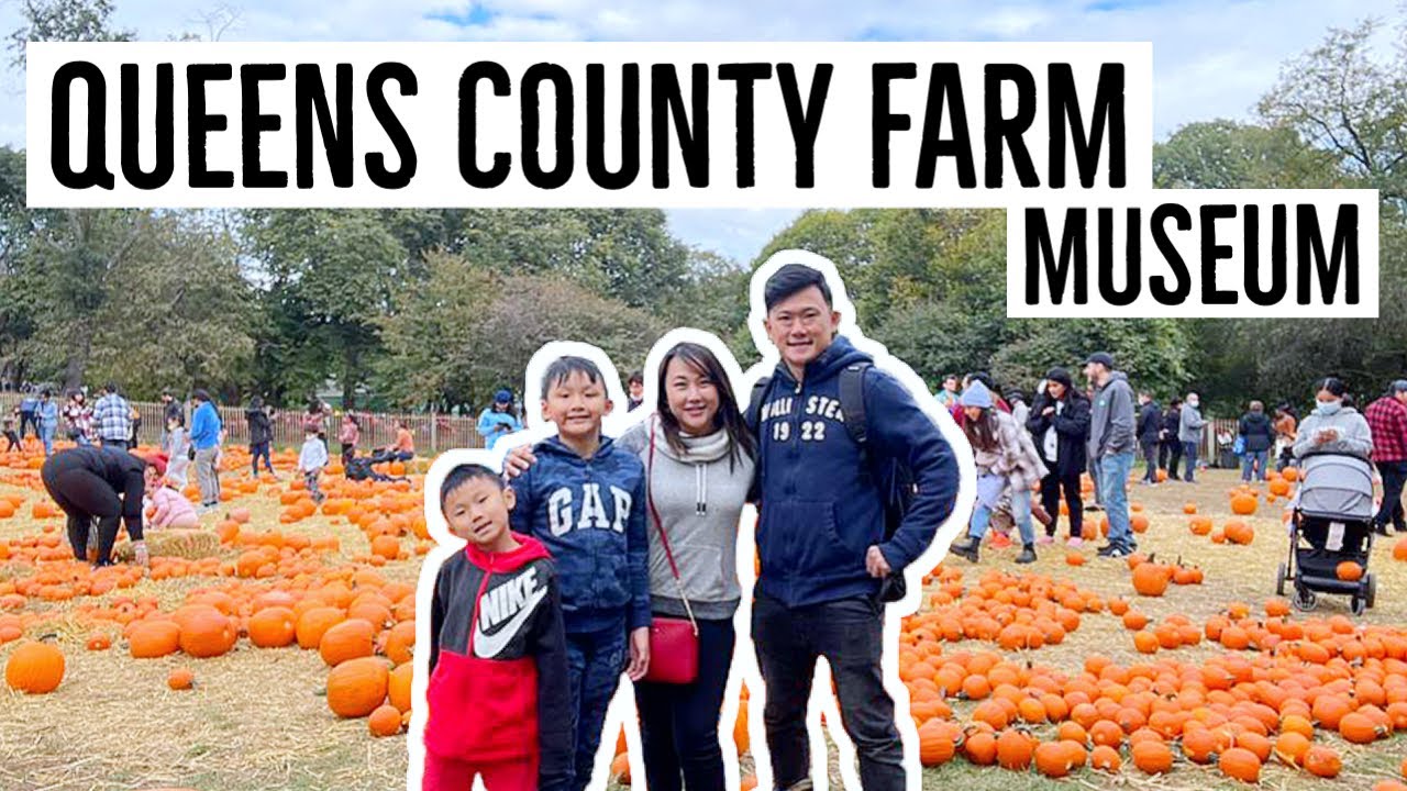 Queens County Farm Museum - Pumpkin Patch and Floral Escape 2021 - YouTube