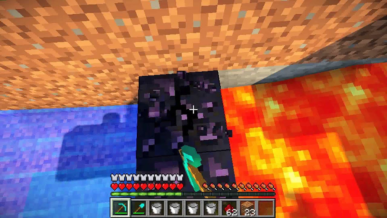 Como fazer Obsidian infinita - YouTube