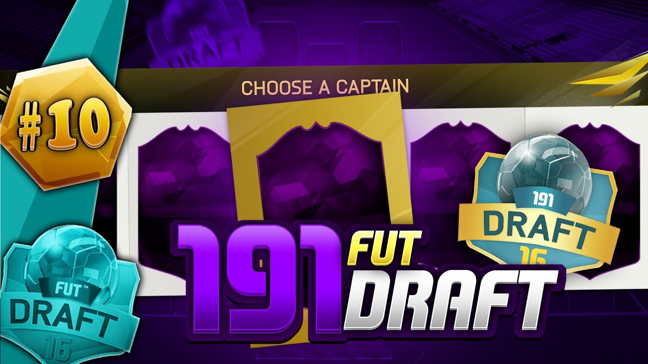 FIFA 16 - 191 RATED FUT DRAFT CHALLENGE / BEST FUT DRAFT FINAL EVER ...
