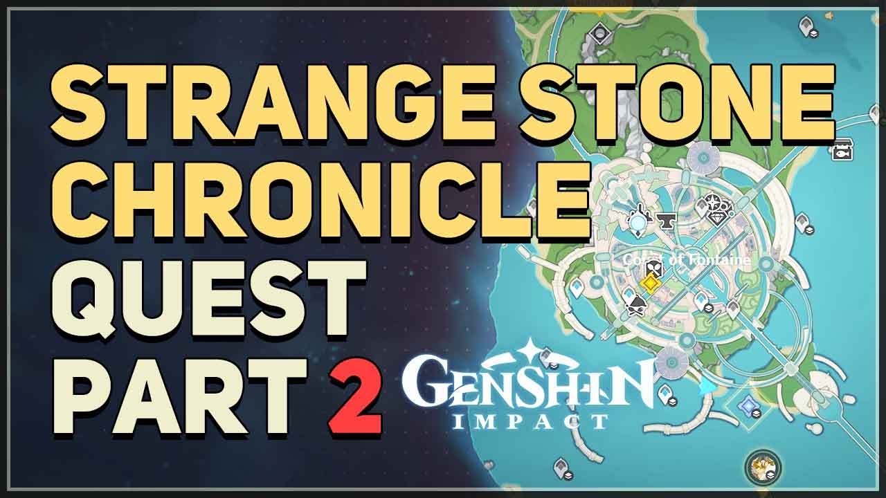 Strange Stone Chronicle Part 2 Genshin Impact - YouTube