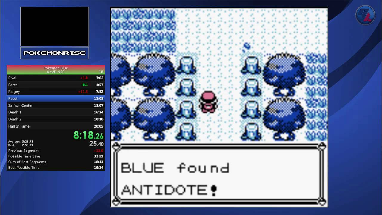 [GER] Let's PB: Pokemonrise runt Pokemon Blue NSC - YouTube