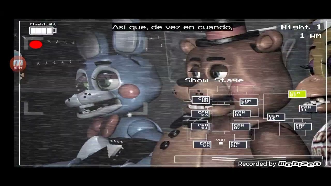 completando fnaf 1-4 fnaf 2 noche 1 - YouTube