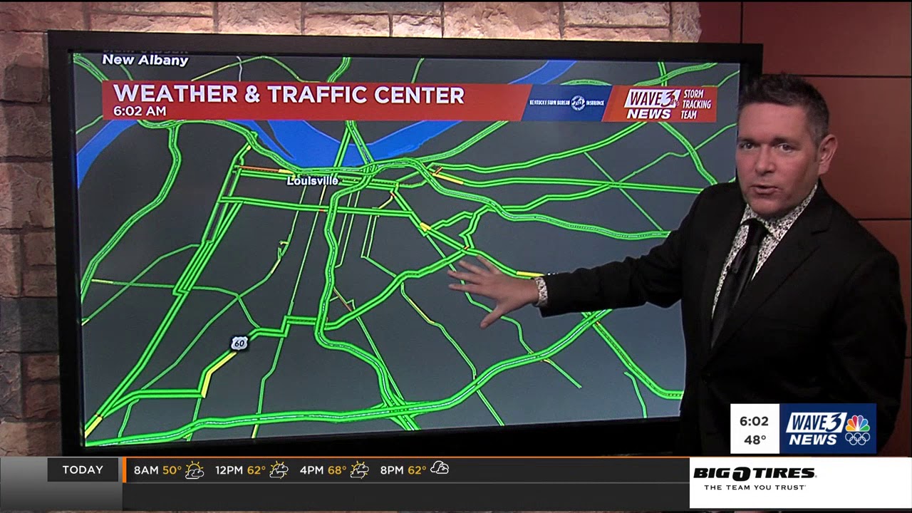 WAVE 3 News Traffic Segment Example 2/3/2020 - YouTube