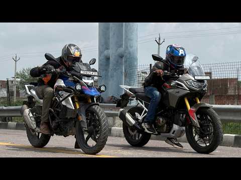 TVS RTX 300 vs BMW G310 GS Performance Test