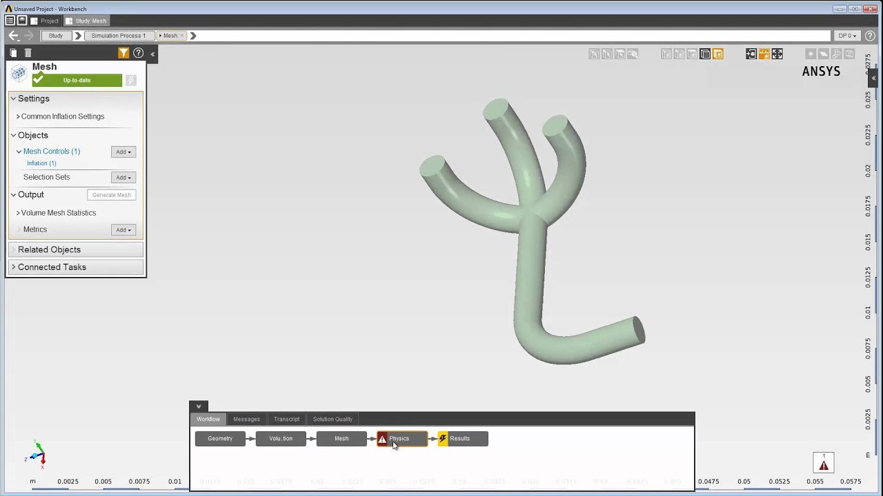 ANSYS AIM FluidFlow Overview - YouTube