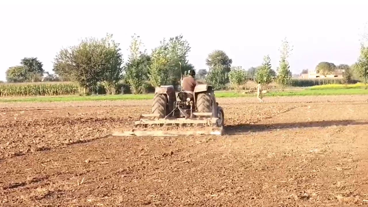 Tractor videos || Punjab Tractors || Tractor stunts || Village Life in ...