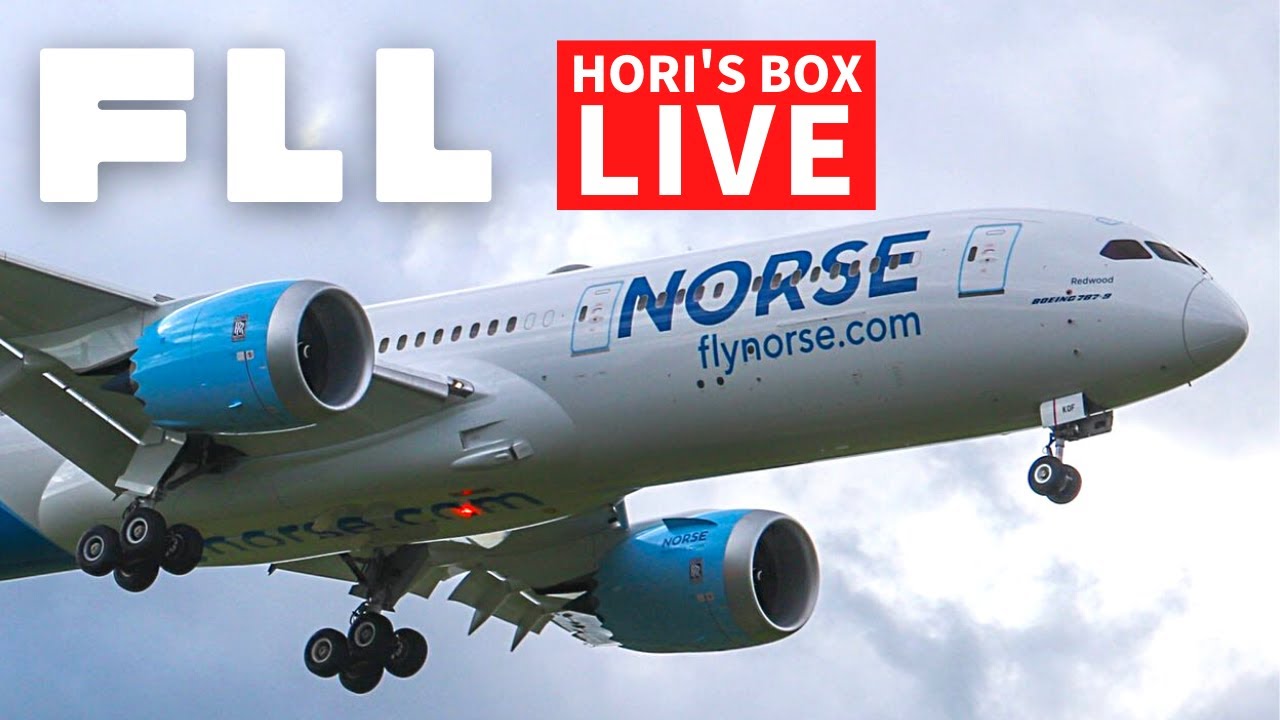 🔴 LIVE・6/18/2022 @Fort Lauderdale-Hollywood International Airport ・@FLL ...