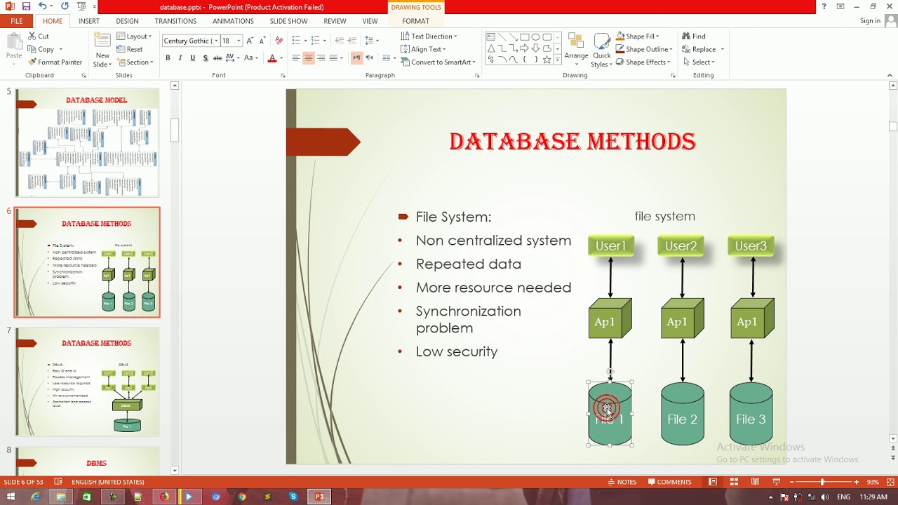 Database methods شیوه و میتود های دیتابیس - YouTube