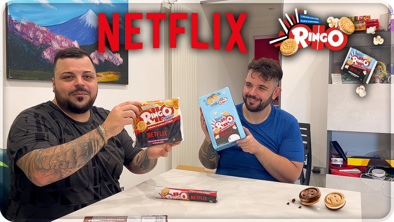 NUOVI RINGO NETFLIX al POP CORN ! PROVIAMOLI con CICCIOGAMER89 - YouTube
