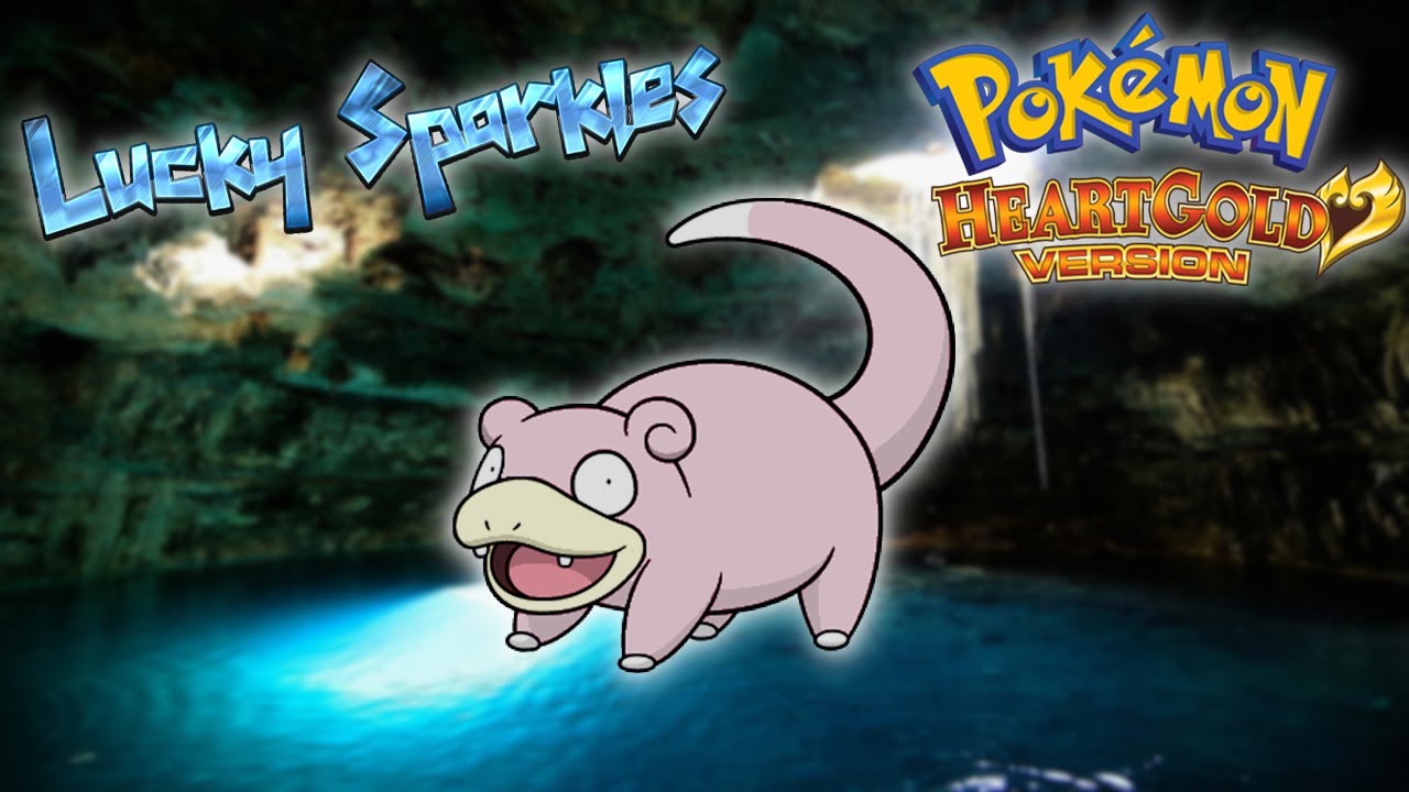 Shiny Slowpoke (Pokémon Heart Gold Copy #1) - YouTube