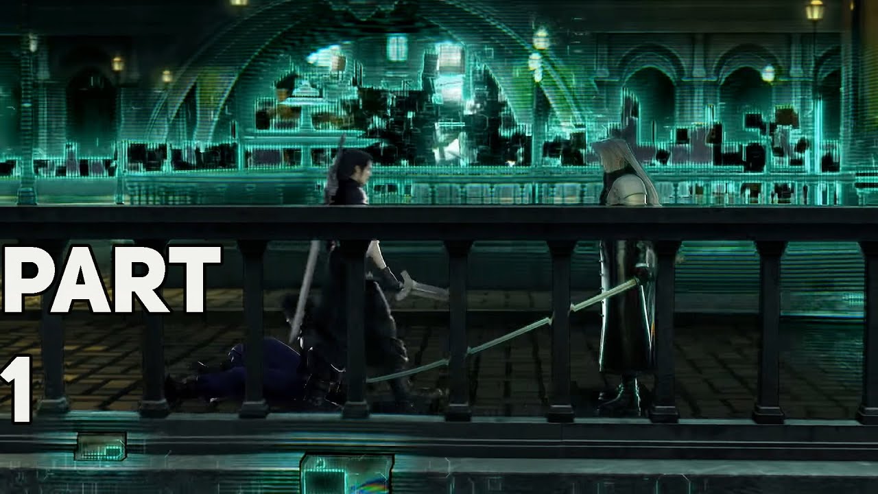 CRISIS CORE – FINAL FANTASY VII – REUNION - Part 1 - SIMULATION - Walkthrough Playthrough ...