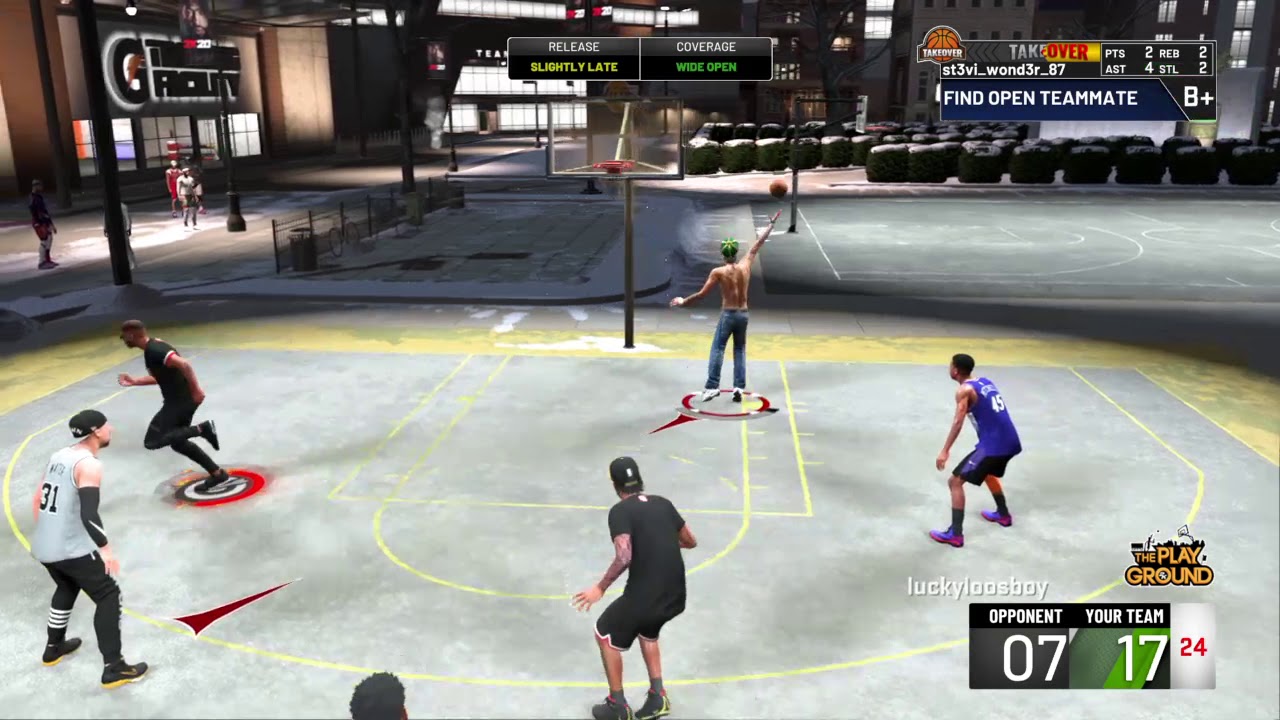 NBA 2K20_full court shot - YouTube