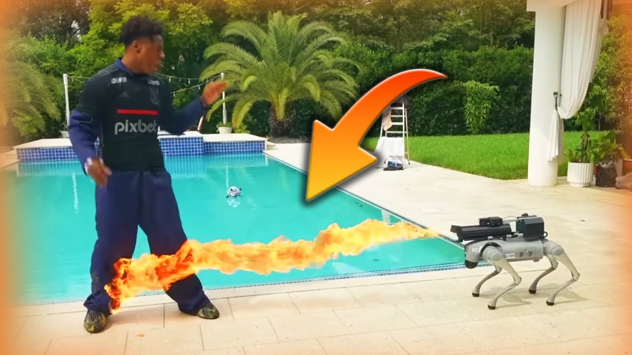 Speed's VS. 100K$ Robot Dog - YouTube