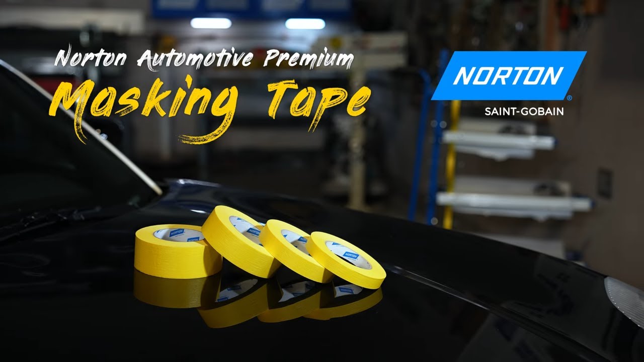 Strong, Flexible & High Heat Resistant: Norton Premium Masking Tape ...