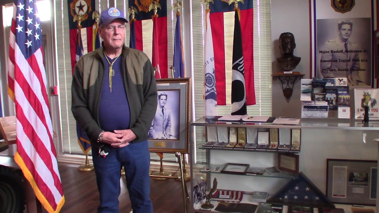 Major Rudolph Anderson Jr Museum. At The American Legion! - YouTube