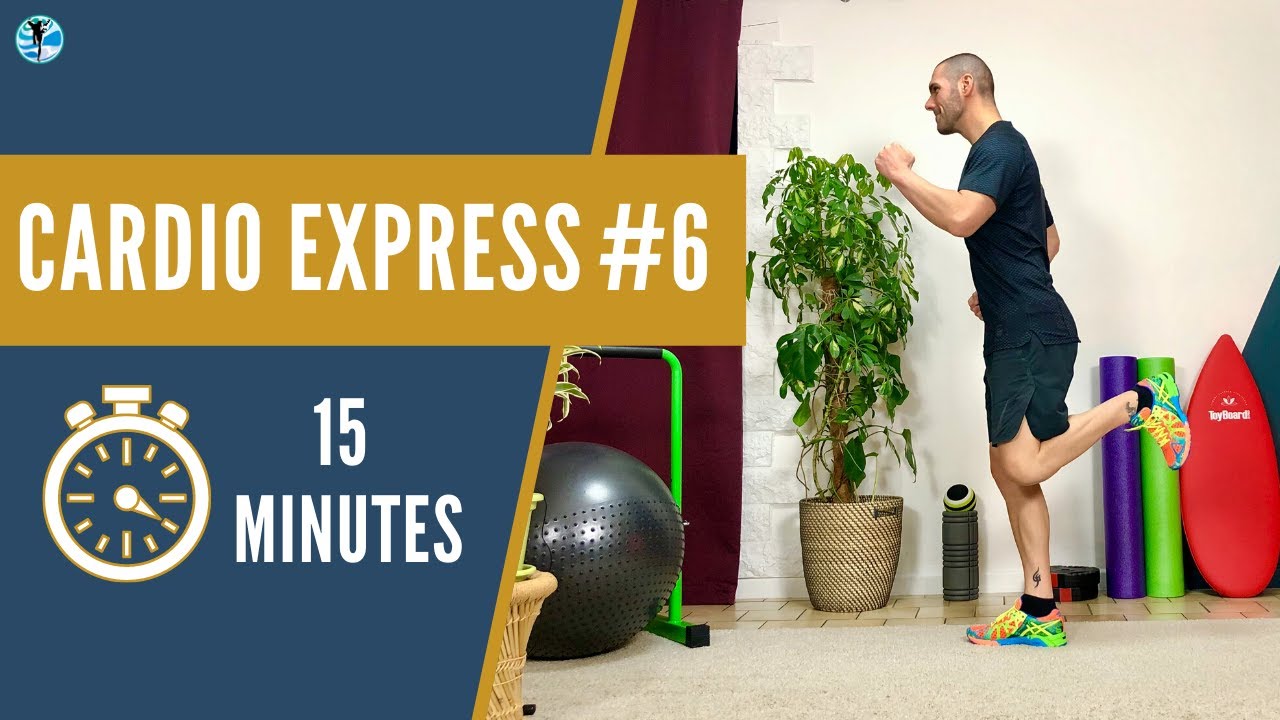 Séance de sport cardio (15 minutes d’entrainement pour brûler des ...