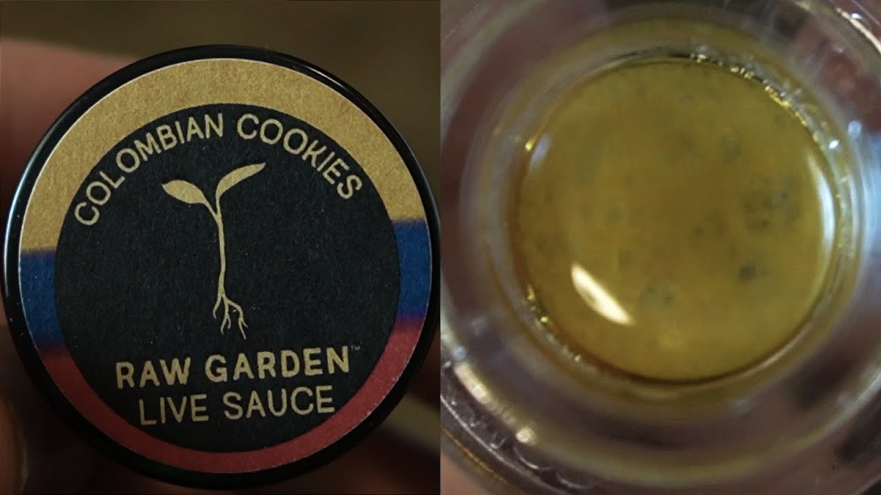 RAW GARDEN COLOMBIAN COOKIES - YouTube