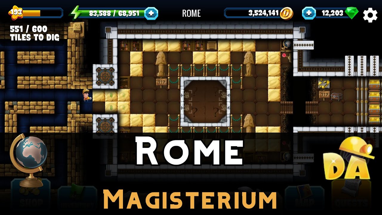 Rome | Magisterium #1 | Diggy's Adventure - YouTube