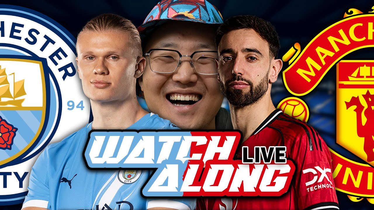Manchester City 3-0 Manchester United LIVE Watchalong (Portrait) - YouTube