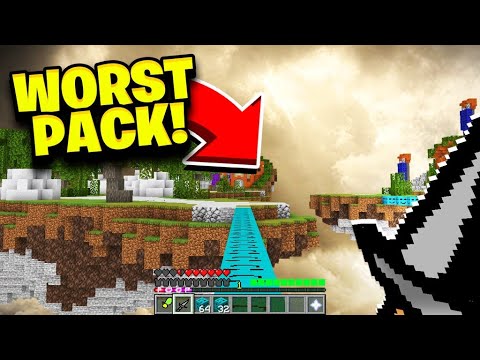 I MADE THE WORST MINECRAFT TEXTURE PACK! - YouTube