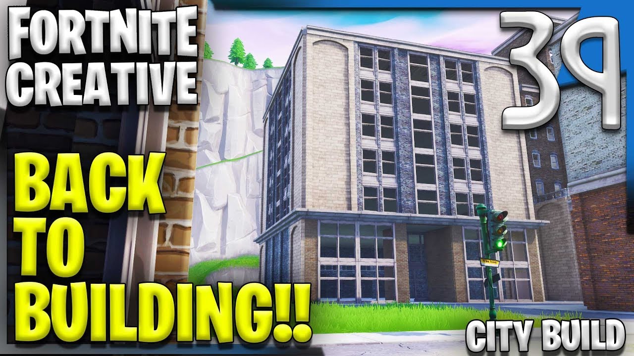BACK TO BUILDING! | Fortnite Creative Building E39 - YouTube