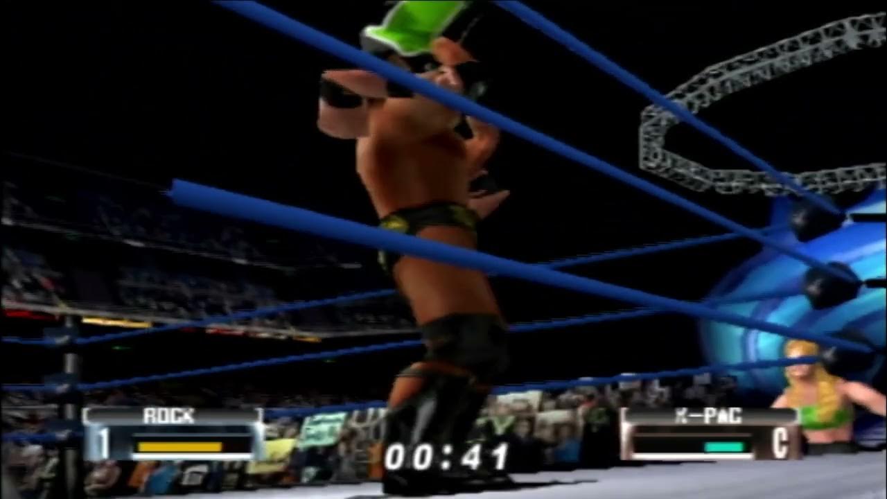 WWF No Mercy - N64 Gameplay - The Rock vs X-Pac - YouTube