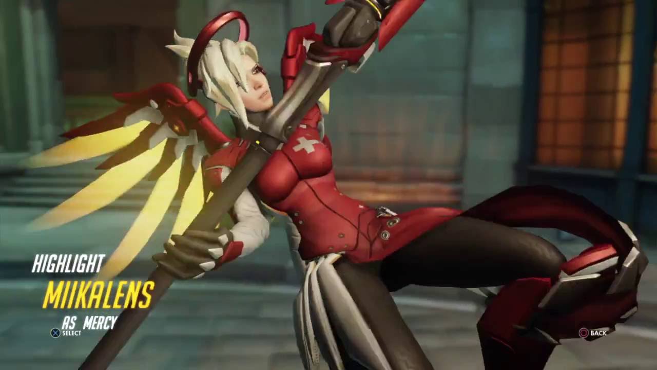 Overwatch Highlight: Mercy with a Gun - YouTube