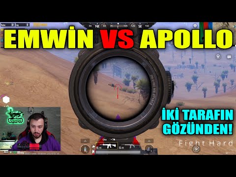 FUNNY EMWİN VS ELİTE APOLLO Pubg Mobile Yayıncı Karşılaşmaları