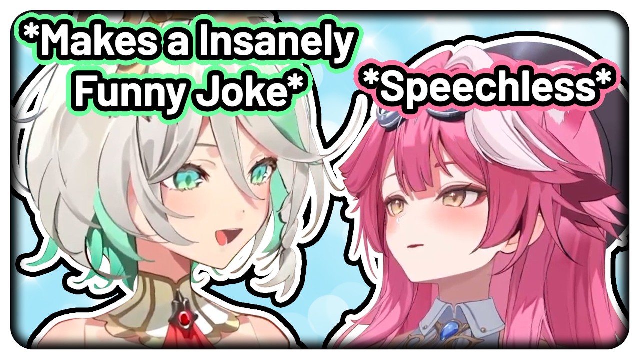 Raora's reaction to Cecilia's insanely funny joke 【Hololive EN】 - YouTube