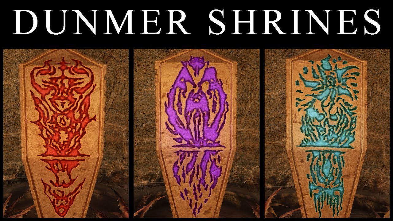 Skyrim Mod Brings Ancient Dunmer Shrines to Life - YouTube
