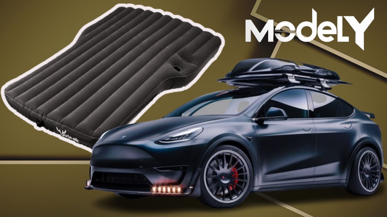 Tesla Model Y Mattress Ultimate Comfort for Car Camping - YouTube