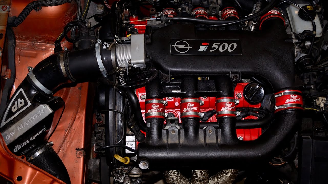 Opel Vectra i500 - X30XE - erster Start - YouTube
