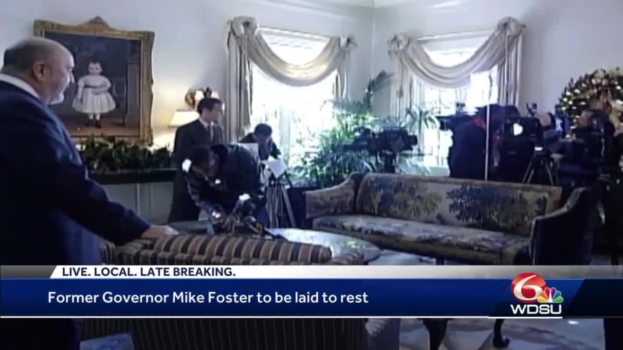 Former Louisiana Gov. Mike Foster laid to rest - YouTube