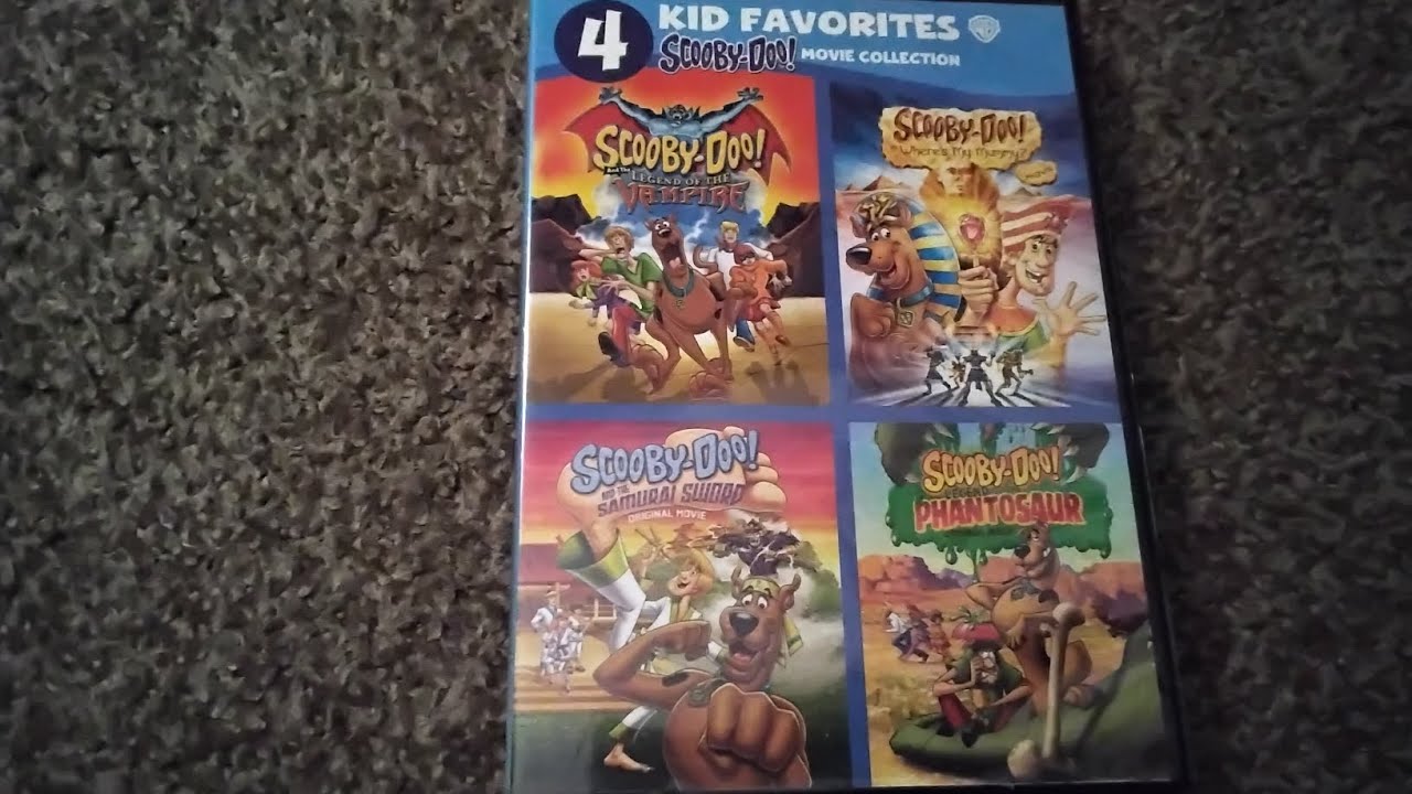 Scooby-Doo 4-Movie Collection (2015) DVD Overview - YouTube
