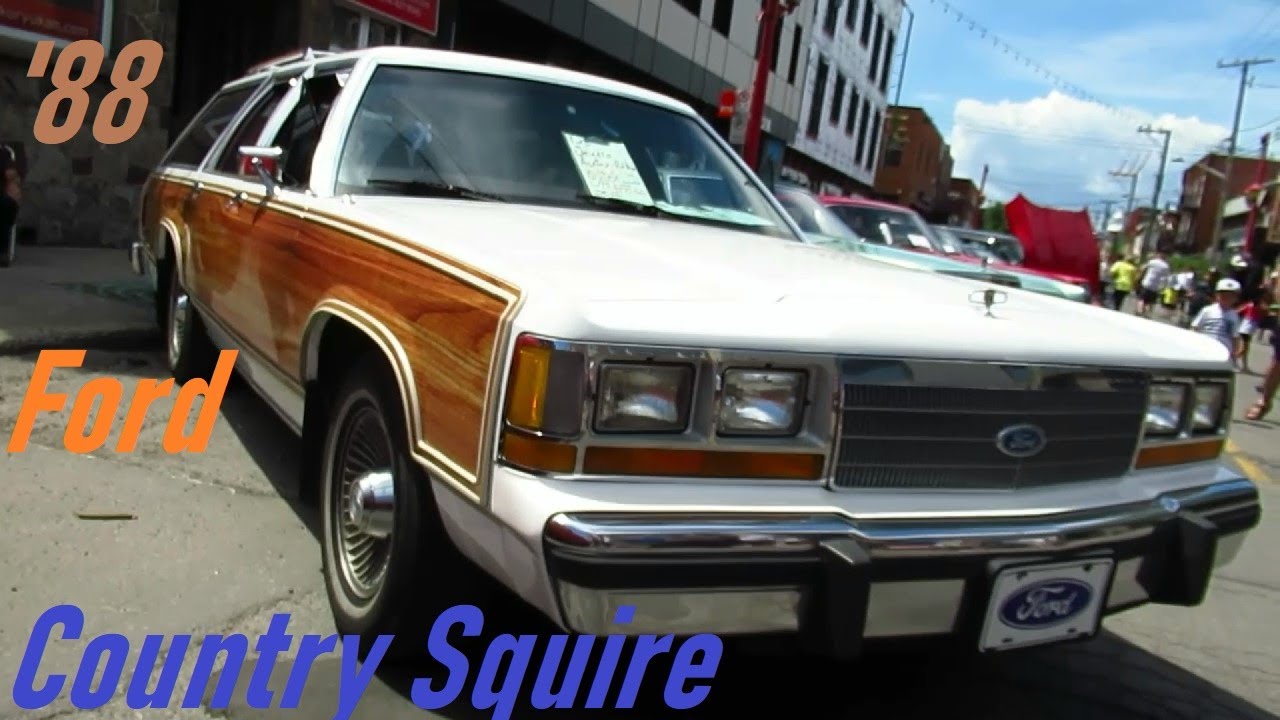 5 28 22 SHARP '88 FORD LTD COUNTRY SQUIRE SEEN IN MONTREAL QUEBEC - YouTube