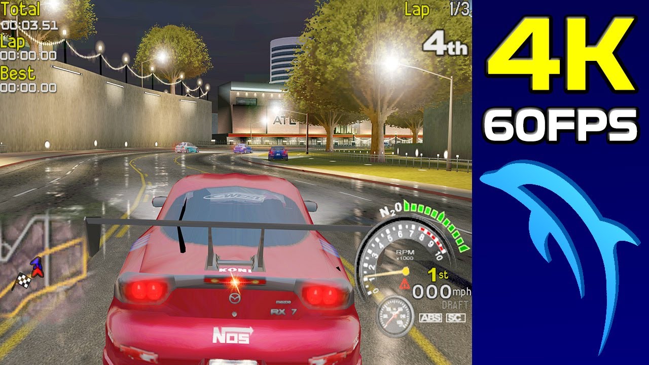 Street Racing Syndicate 🔥[4K PC Dolphin Emulator 🐬 3840 x 2160 Gameplay ...