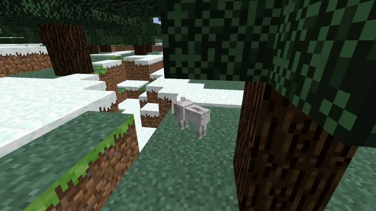 Minecraft: Life Of A Wolf - YouTube