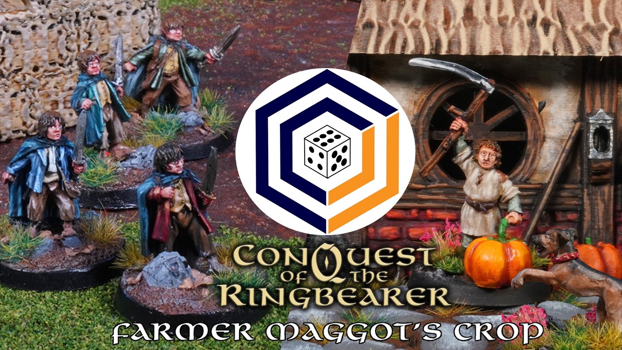 The Hobbits STEAL from Farmer Maggot! ~ Middle Earth SBG Battle Report ...