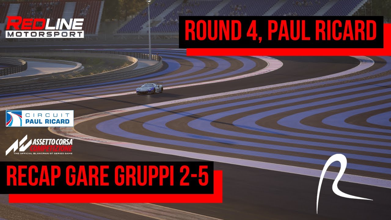 A QUESTION OF RACING LINE! - RECAP ROUND 4, GRUPPI 2-5 - REDLINE ACC ...