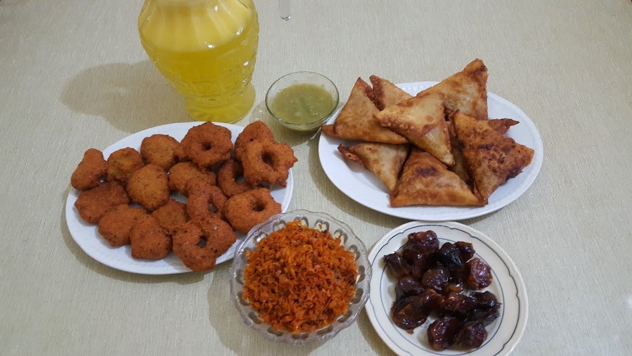 Simple fast iftar for ramadan - YouTube