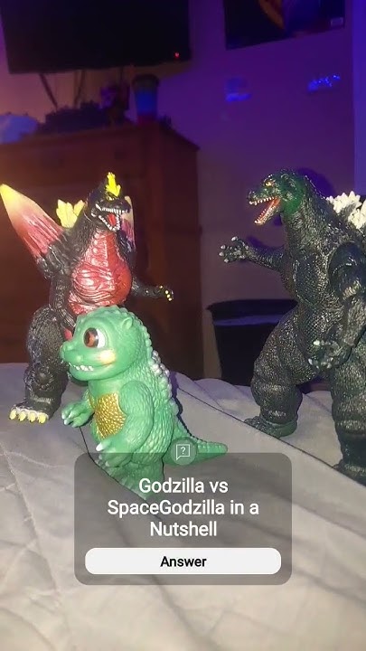Godzilla vs SpaceGodzilla in a nutshell #godzilla #funny #memes - YouTube