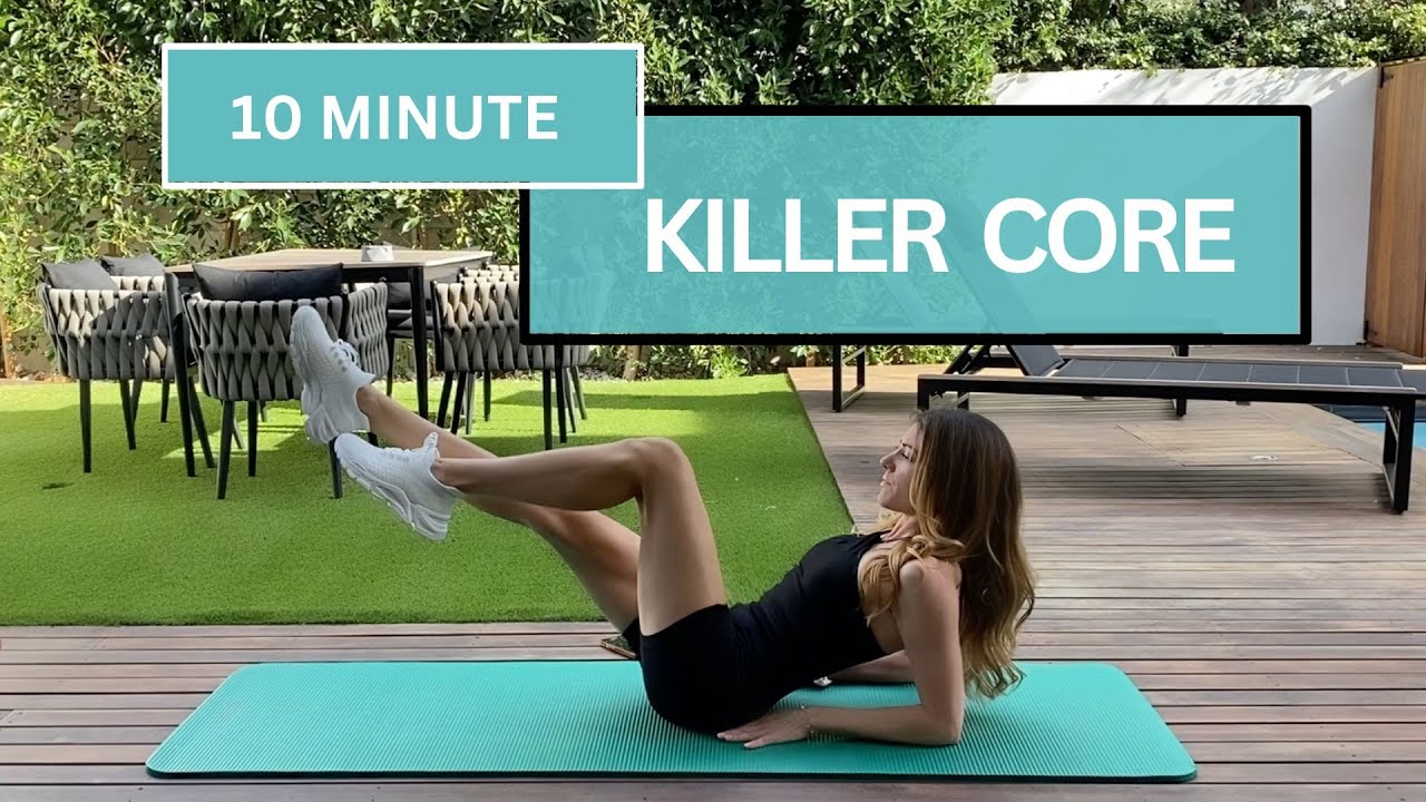 10 MIN Killer Core Workout // no equipment - YouTube