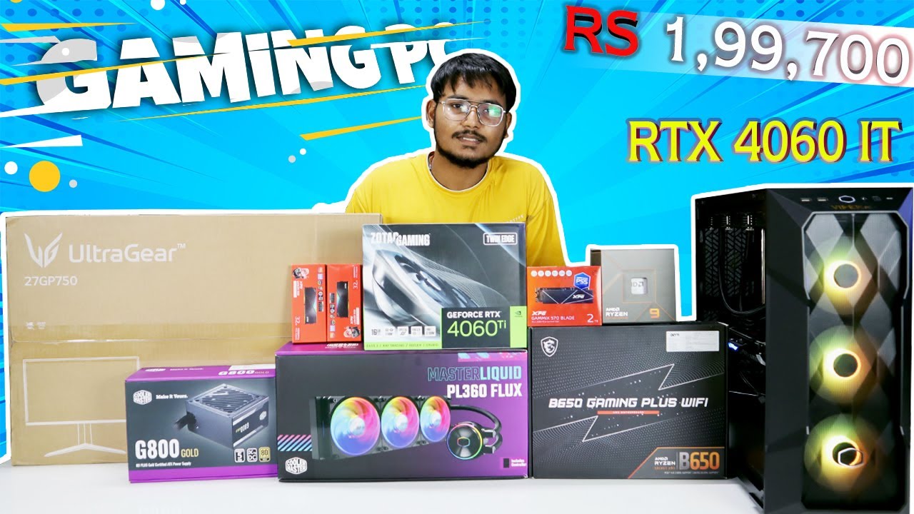 Unboxing and Building a Gaming PC for Rs.199.7k | Budget Beast #pcbuild ...